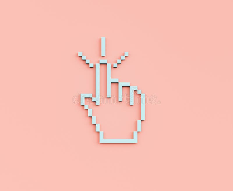 Pixel Hand Cursor Stock Illustrations – 5,653 Pixel Hand Cursor Stock ...
