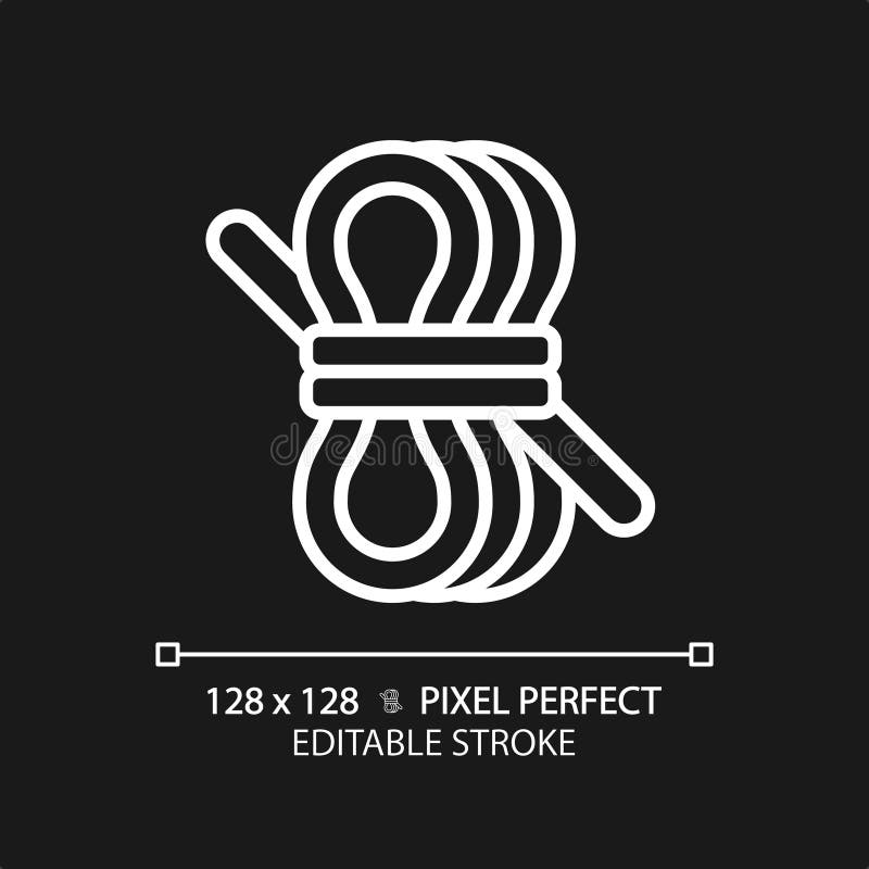 Vector pixel art rope stock vector. Illustration of rope - 149781984