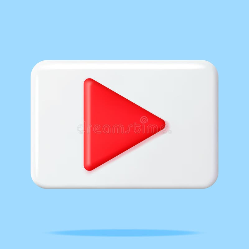 Square Play Button Media Logo Stock Illustrations – 500 Square Play ...