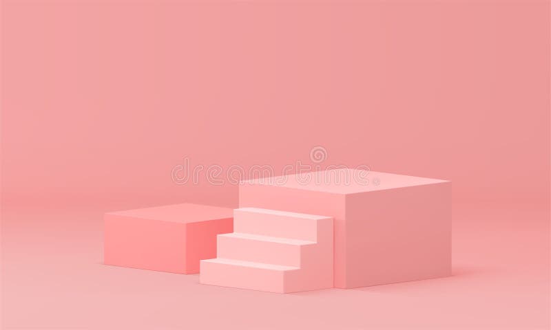 3d Podium Stairs Level Steps Foundation Progress Achievement ...