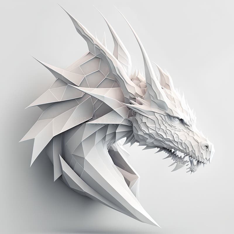 Polygonal Dragon Stock Illustrations – 369 Polygonal Dragon Stock ...