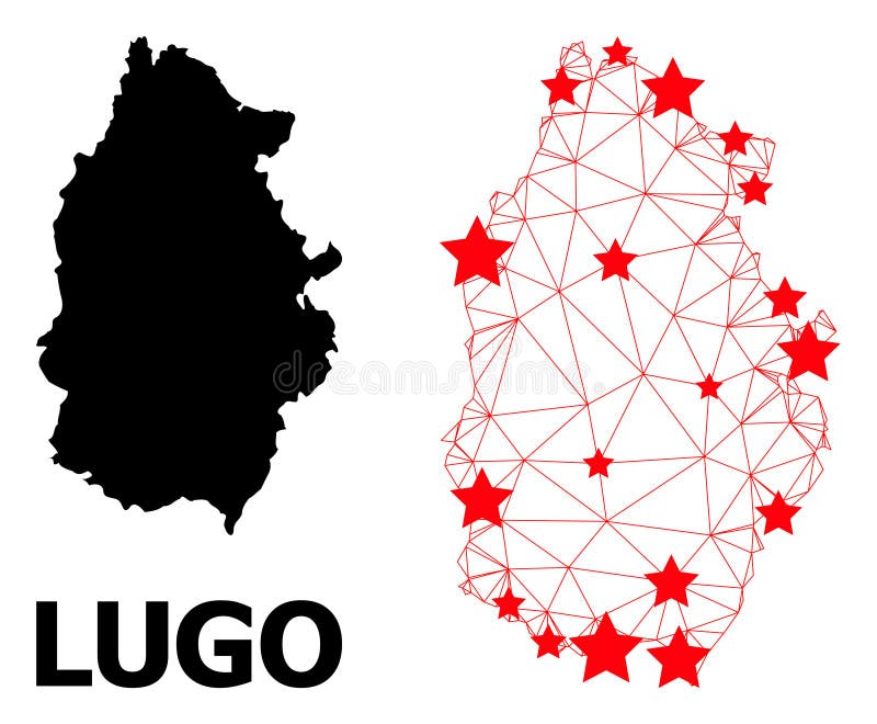 Province of Lugo Kingdom of Spain, Autonomous Community of Galicia Map ...