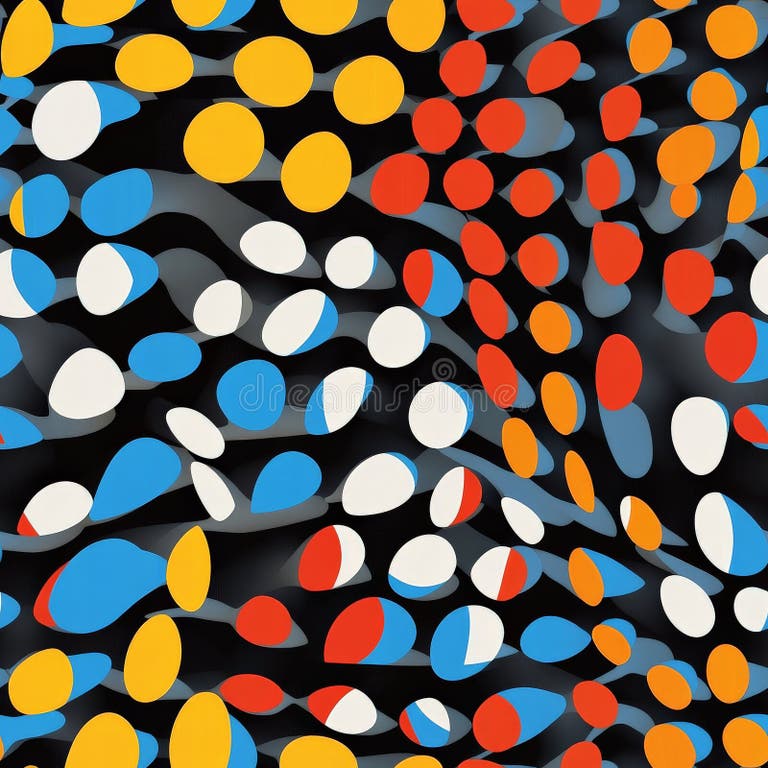 A 3D Pop-art Dot Pattern, Where Dots Appear Raised and Shadowed, Giving a Modern, Bold Look ...