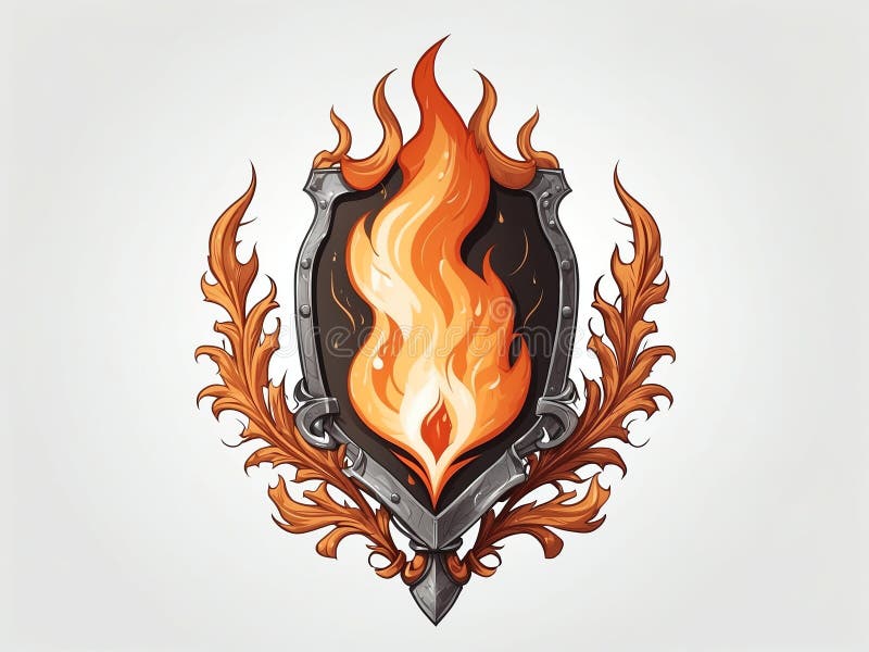 Flame Medieval Stock Illustrations – 9,166 Flame Medieval Stock ...