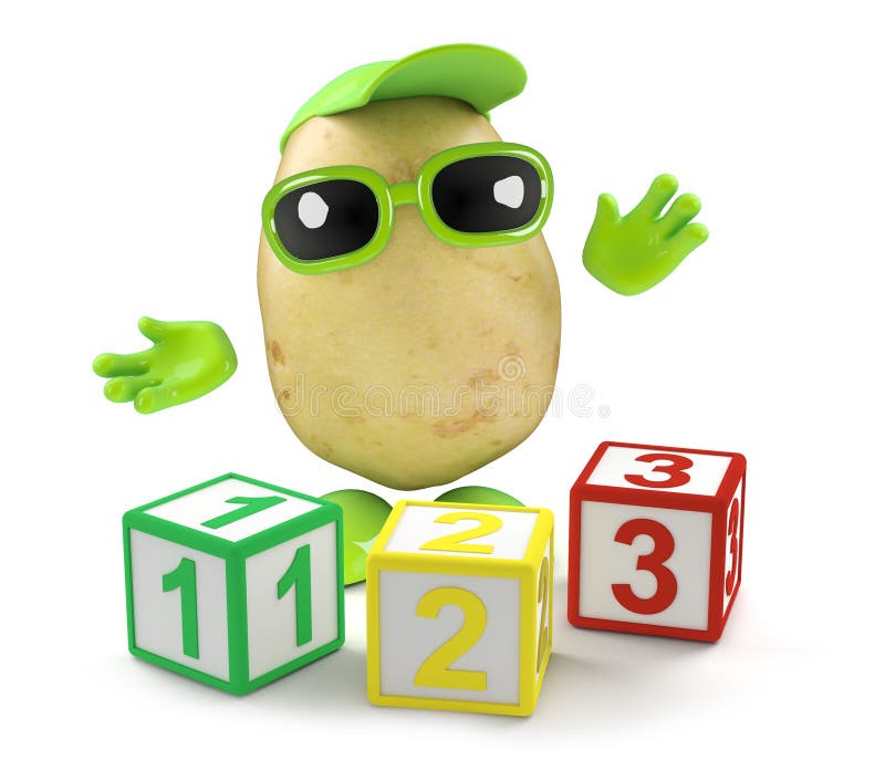 Potato Learns Stock Illustrations – 1 Potato Learns Stock Illustrations ...