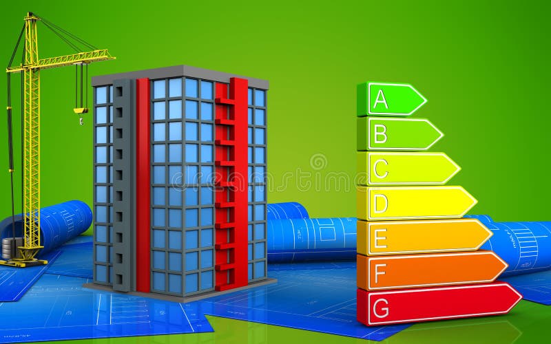 3d of power rating stock illustration. Illustration of assembling ...
