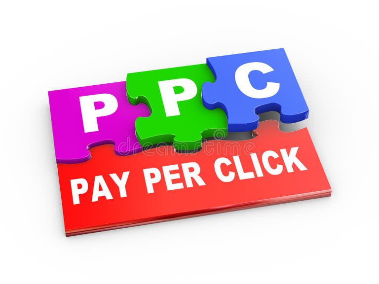 3d Ppc Puzzle Piece Illustration Stock Illustration - Illustration of ...