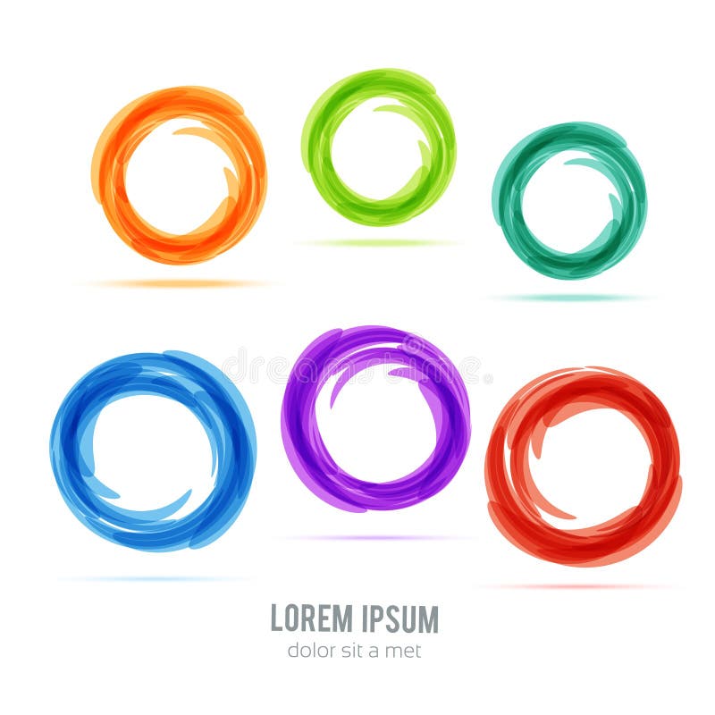 3D Price Tags Set 2. into Circle New Stock Illustration - Illustration ...