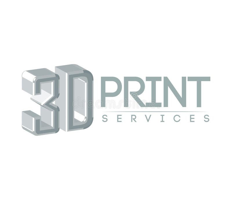Print Service Digital Solutions Colorful Logo Design Idea, Sign and ...