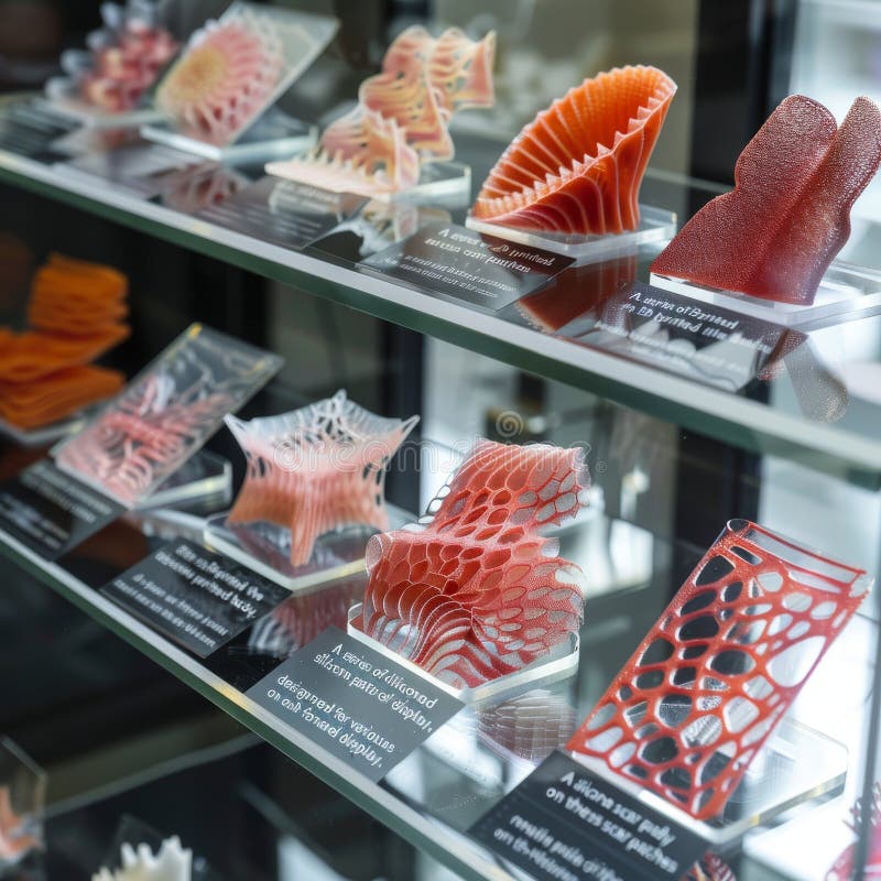 3D Printed Architectural Models Stock Photo - Image of concept, modern ...