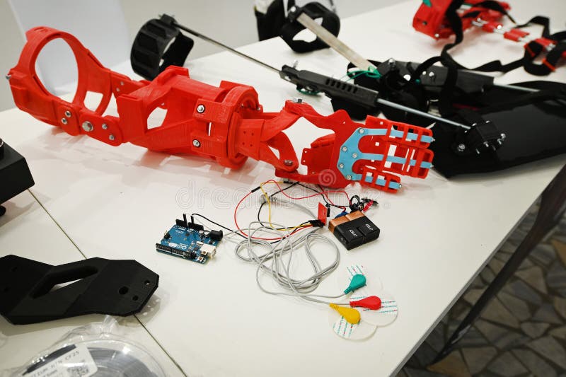 3D Printed Exoskeleton Modular Concept Prototype on Display Editorial ...