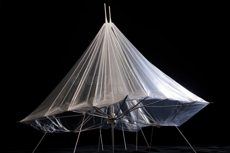 3d Printed Model of Solar Sail Spacecraft Stock Photo - Image of energy ...