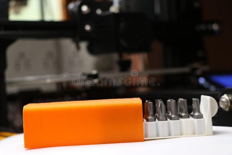 3D Printed Model Tool Bit Holder Made Using 3d Printing Technology ...