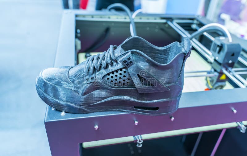 3d printed shoe figure stock photo. Image of accessory - 181845158