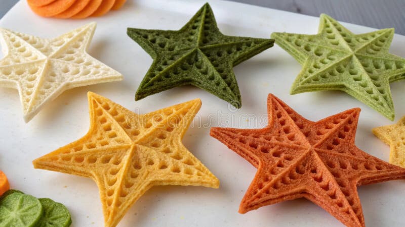 3d Printed Star Shaped Snacks Showing Future of Food Printing ...