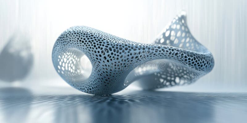 3D Printed Structure Showcasing Innovative Design in a Modern ...
