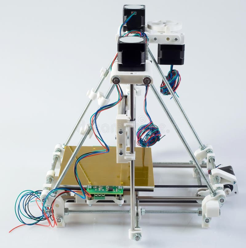 3D Printer Assembly stock image. Image of technology - 36926787