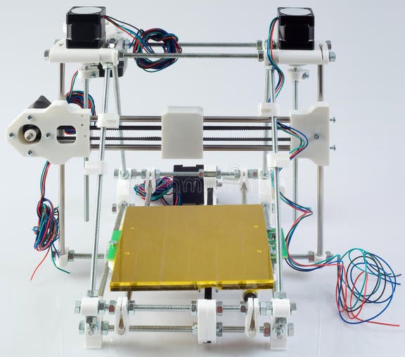 3D Printer Assembly stock photo. Image of printer, education - 48504982