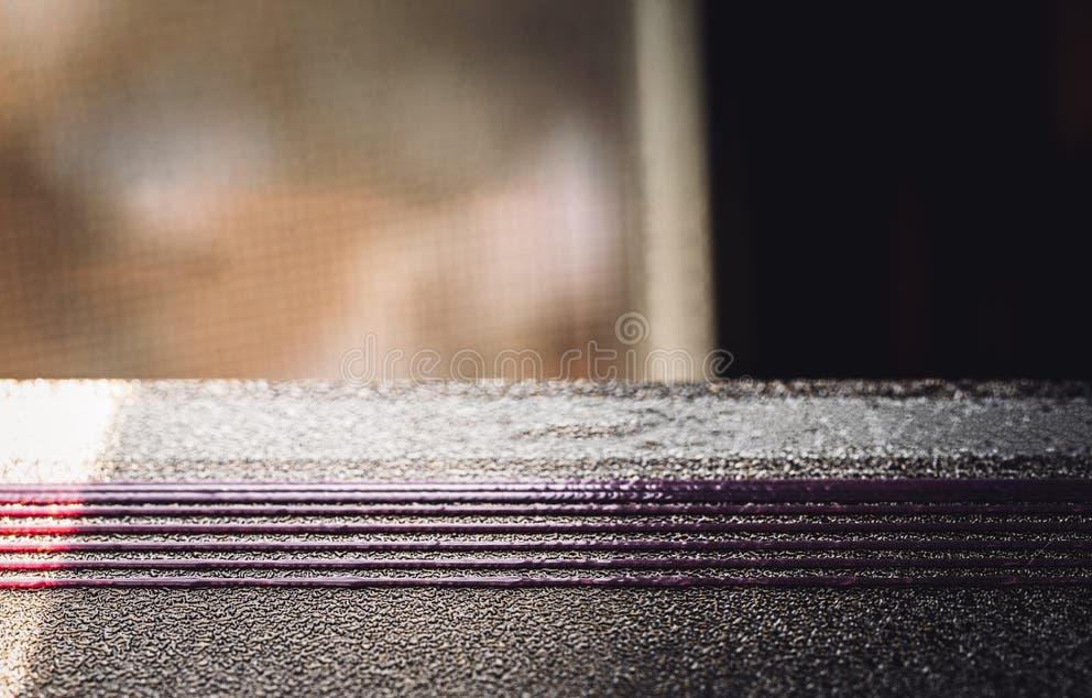 Selective Focus on a 3d Printer Bed with Flow Calibration Lines for ...