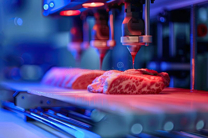 3D Printer Creates Edible Meat from Protein Cartridges, Using ...