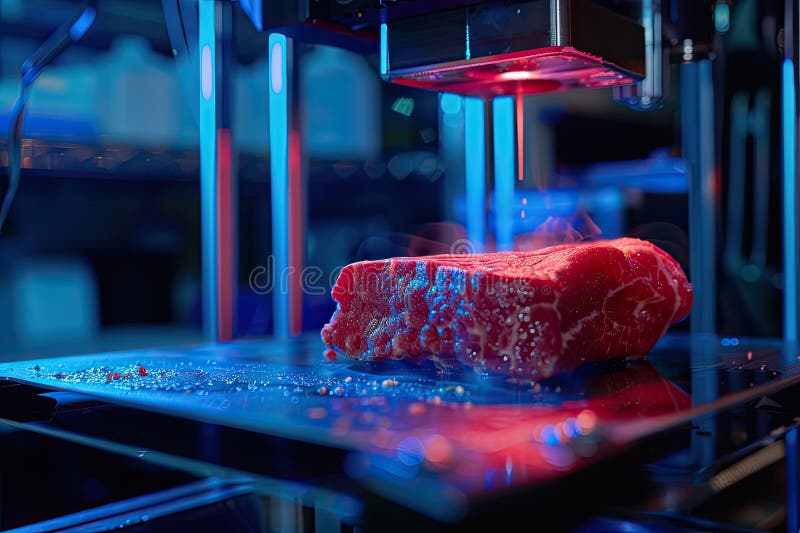 3D Printer Creates Edible Meat from Protein Cartridges, Using ...