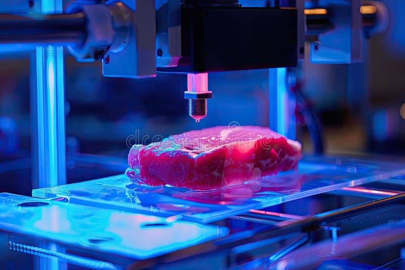 3D Printer Creates Edible Meat from Protein Cartridges, Using ...