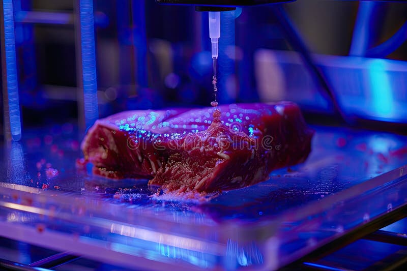 3D Printer Creates Edible Meat from Protein Cartridges, Using ...
