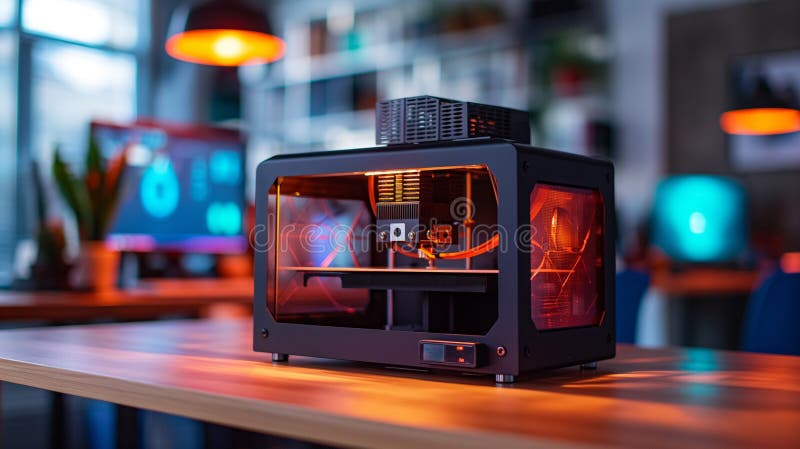 3D Printer, Creating Prototypes, Modern, Technology Stock Photo - Image ...