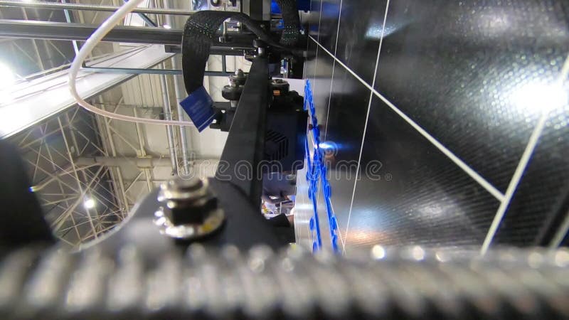3D Printer 3D Printing 3d Printer Printing Process. 3D Printer Creating ...