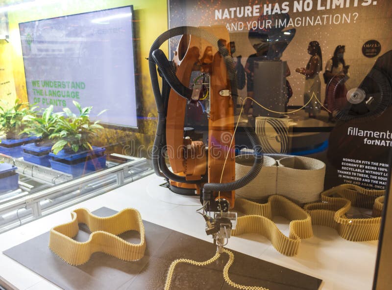 3d Printer on Display. Technology Editorial Stock Photo - Image of ...