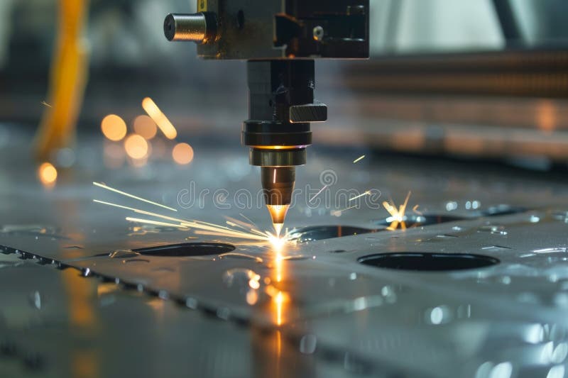 A 3D Printer Etching Out a Tech Tool with Precision Stock Illustration ...