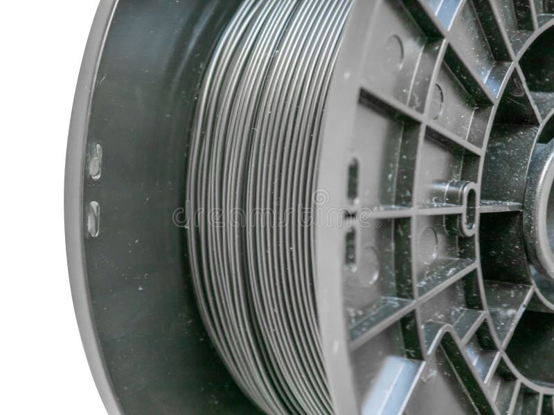 Printer Filament in a Spool Used for Making Creative Projects on 3D ...