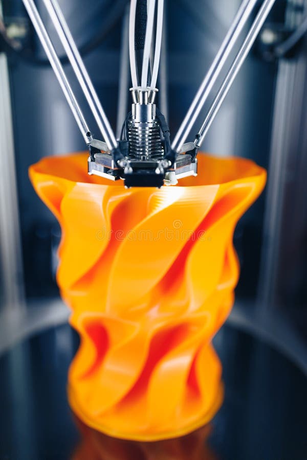 3d printer head in action stock photo. Image of heater - 216202300