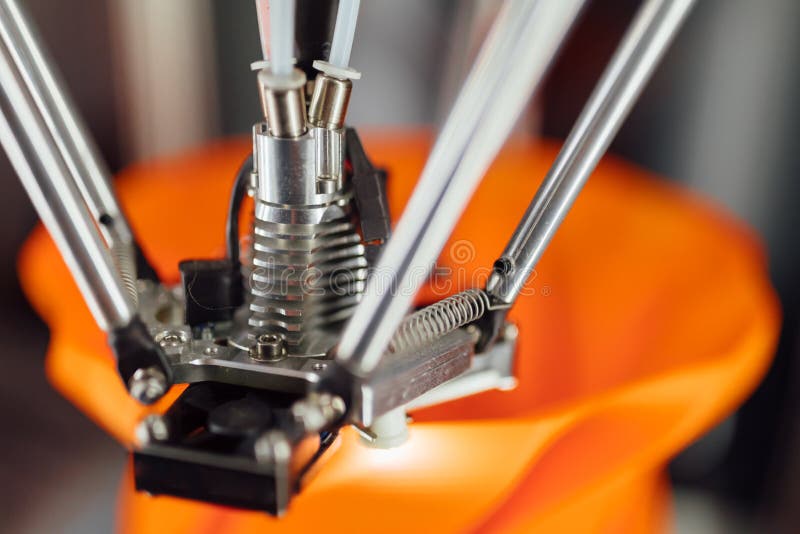 3d printer head stock photo. Image of modern, macro, head - 94389412