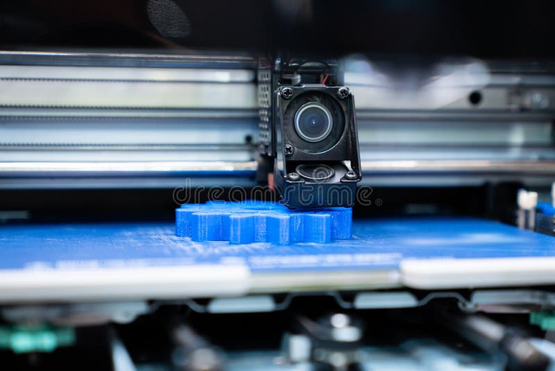 A 3d Printer in the Laboratory Stock Image - Image of printing, making ...