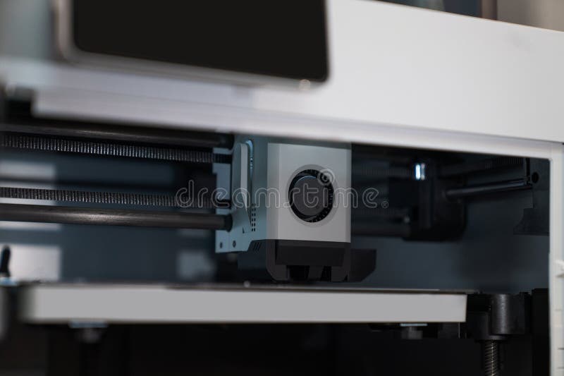 A 3d Printer in the Laboratory Prints a Structure from a Polymer Stock ...