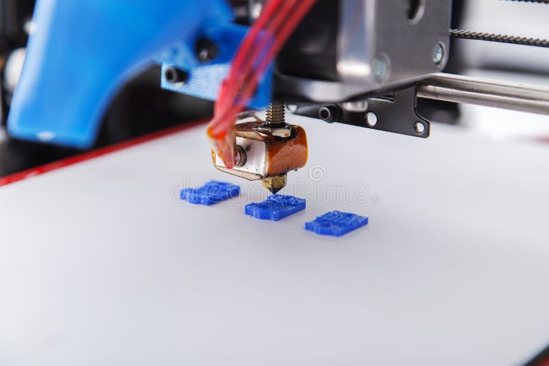 3d Printer Mechanism Working during the Processes. Modern 3D Printing ...
