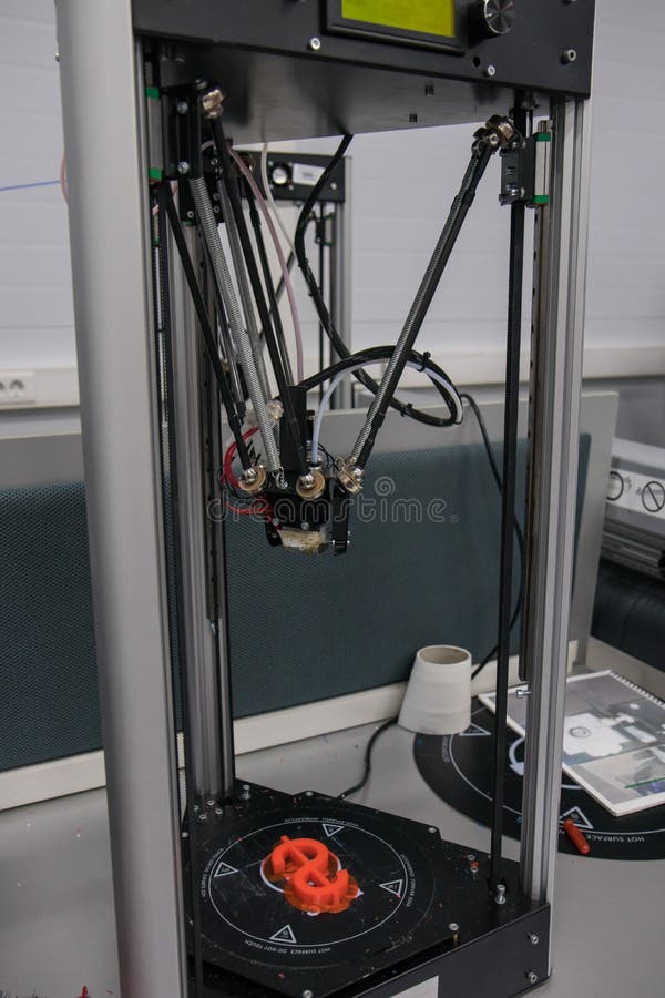 3d Printer in Nano Laboratory Stock Image - Image of modeling ...
