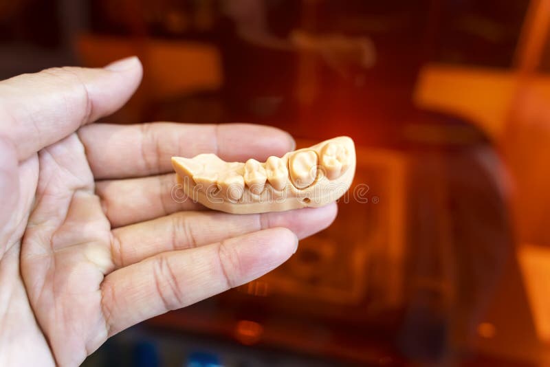 3d Printer from a Photopolymer Stock Photo - Image of manufacturing ...