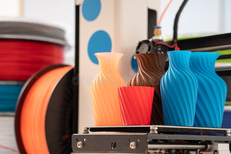 3D Printer Plastic Filament for 3D Printer and Printed Products in the ...