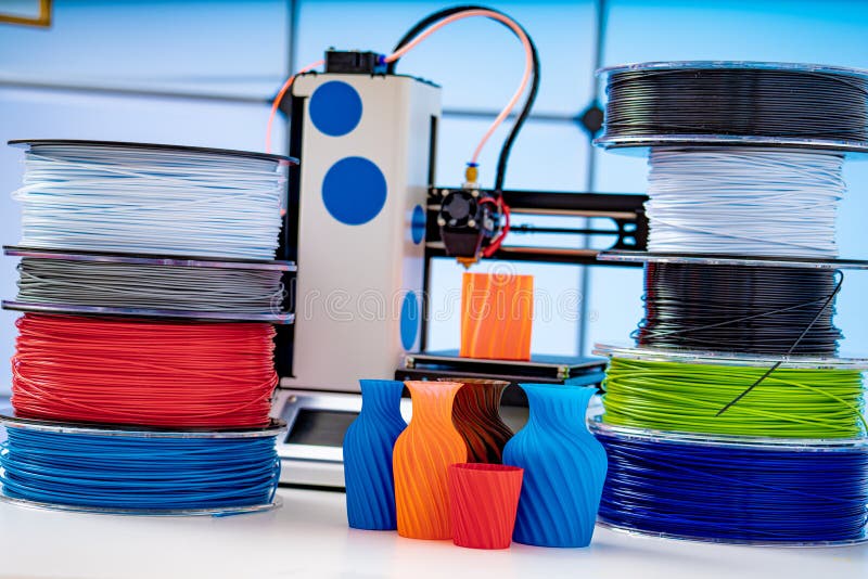 3D Printer Plastic Filament for 3D Printer and Printed Products in the ...