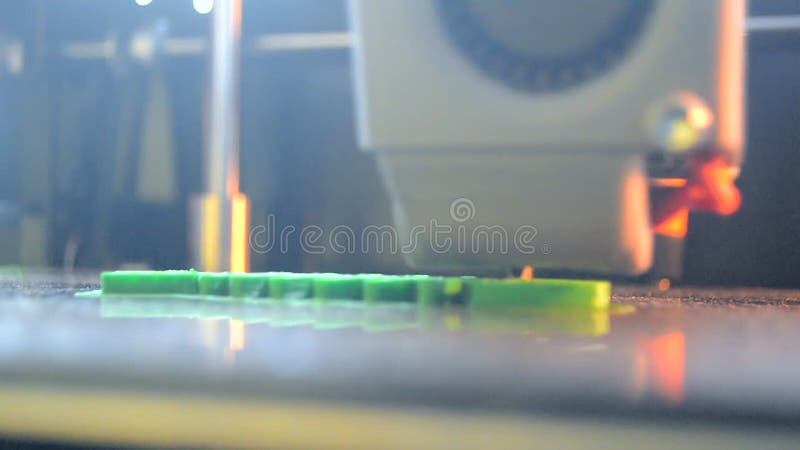 3D Printer. 3d Printer Printing Close-up Stock Footage - Video of device, computer: 273999174