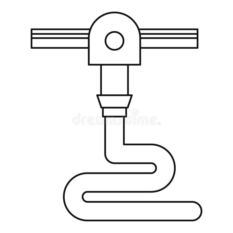 3d Printer Printing Icon Outline Stock Vector - Illustration of machine ...