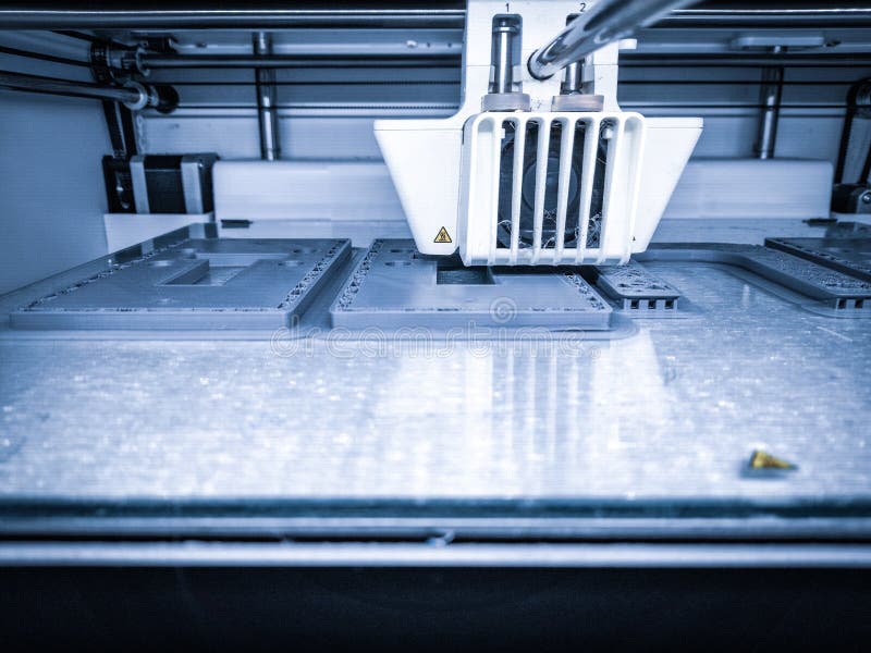 3D Printer, Printing with Plastic Wire Filament in Additive ...