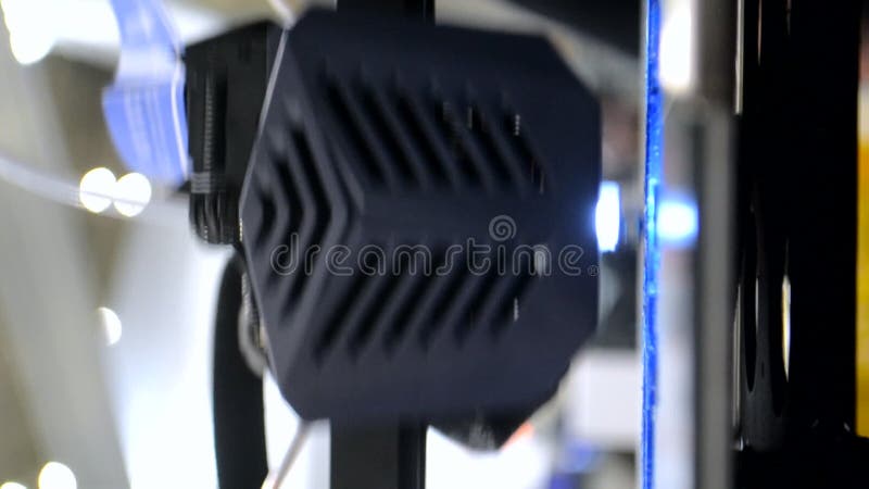 3D Printer 3D Printing 3d Printer Printing Process. 3D Printer Creating ...