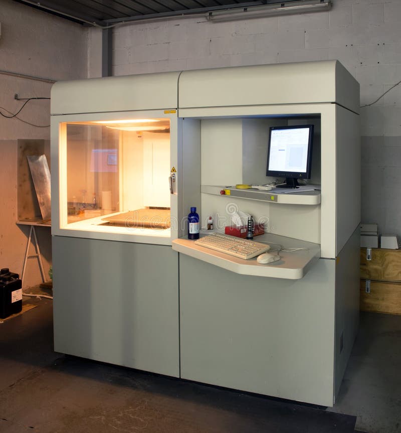3D Printer (SLA and DLP) stock image. Image of liquid - 78235891