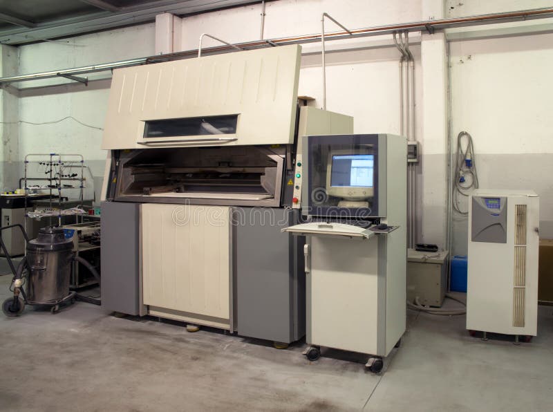 3D Printer (SLS) stock image. Image of equipment, maker - 78235875