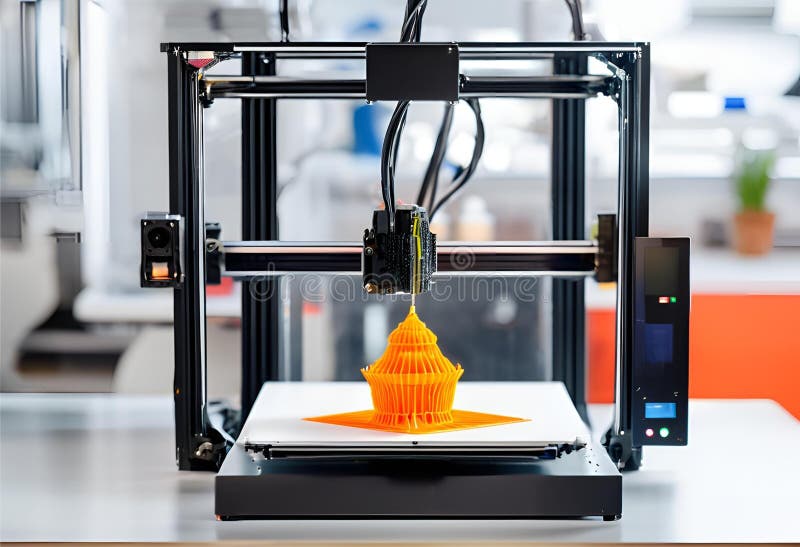 3D Printer Technology Producing Precise and Efficient Results.AI ...