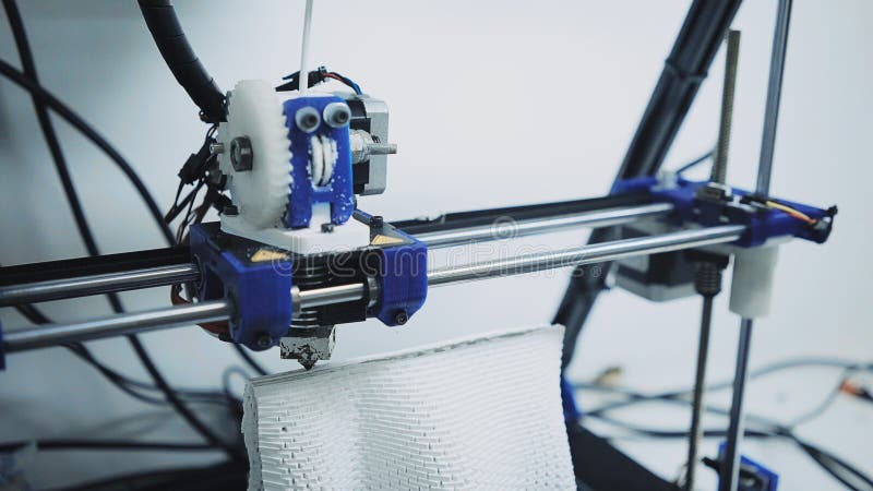 3d printer at work stock footage. Video of isometric - 86829000