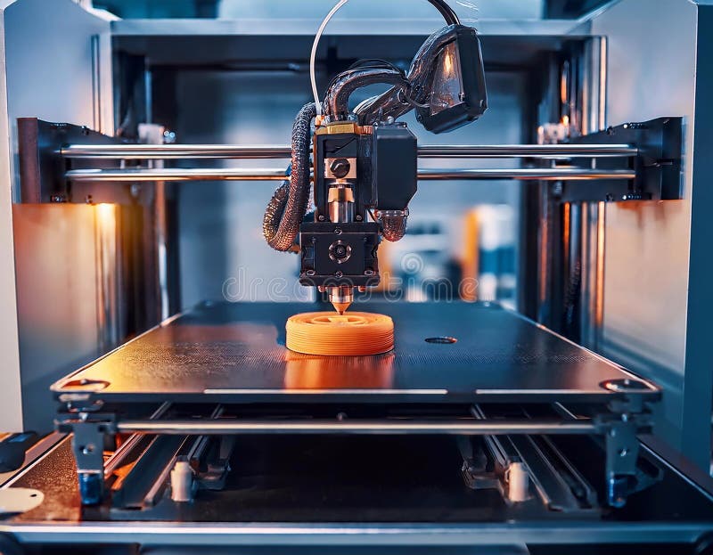 Additive 3D Printing Vs Traditional Product Manufacturing Outline Diagram Stock Vector ...